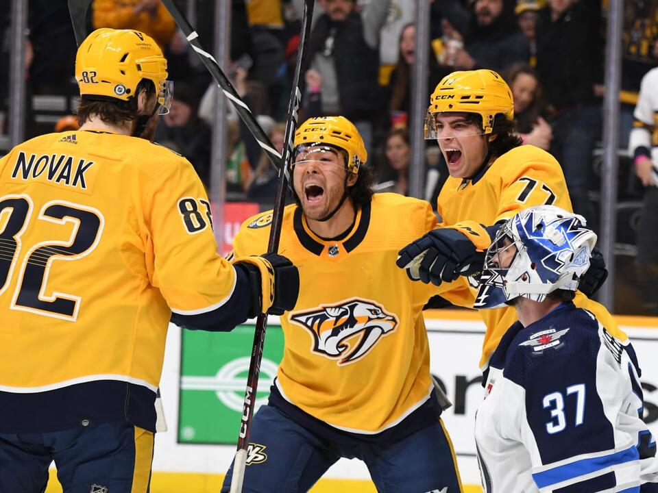 Predators' Young Players Navigating Ups and Downs of First Full NHL Season