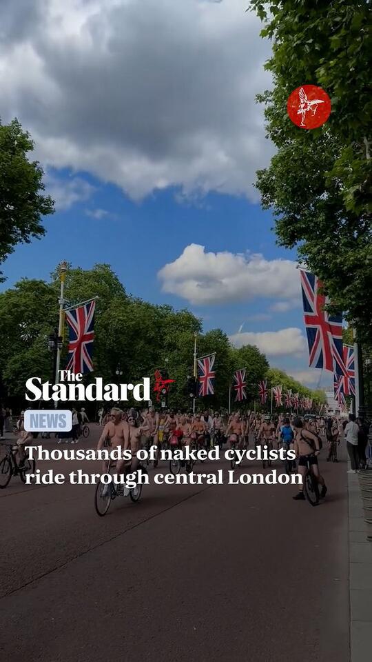 More Than 1 000 Cyclists Rode In The Nude Through The Capital On The