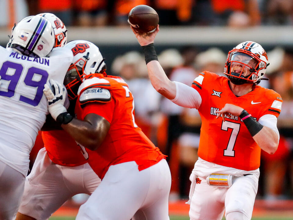 Oklahoma State QB Alan Bowman Granted 7th Year Of Eligibility