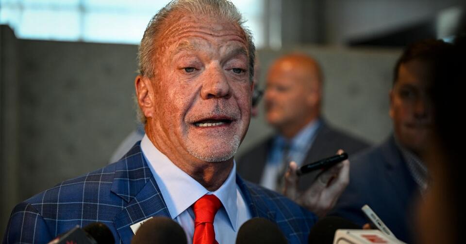 Indianapolis Colts owner Jim Irsay has moved on from the draft, is back ...