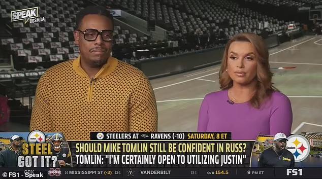 Business as usual for Joy Taylor again as FS1 star hosts 'Speak' live ...