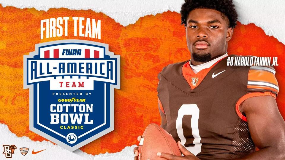 Harold Fannin Jr. Named to the FWAA All-America First Team - NewsBreak