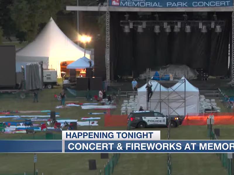 Fans stake out spots at Memorial Park spots to hear The Who frontman ...