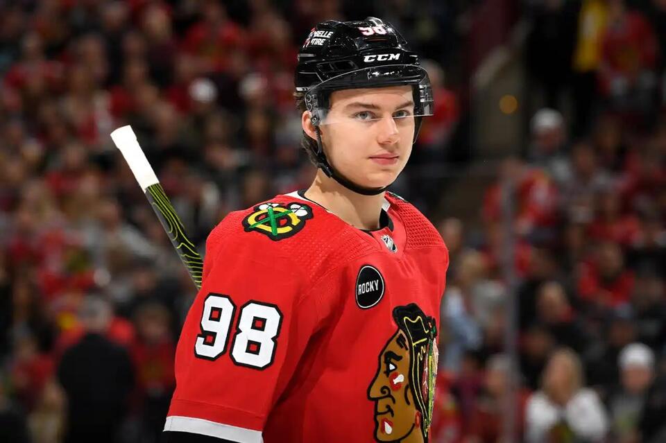 Connor Bedard suffers horror broken jaw injury as Chicago Blackhawks ...