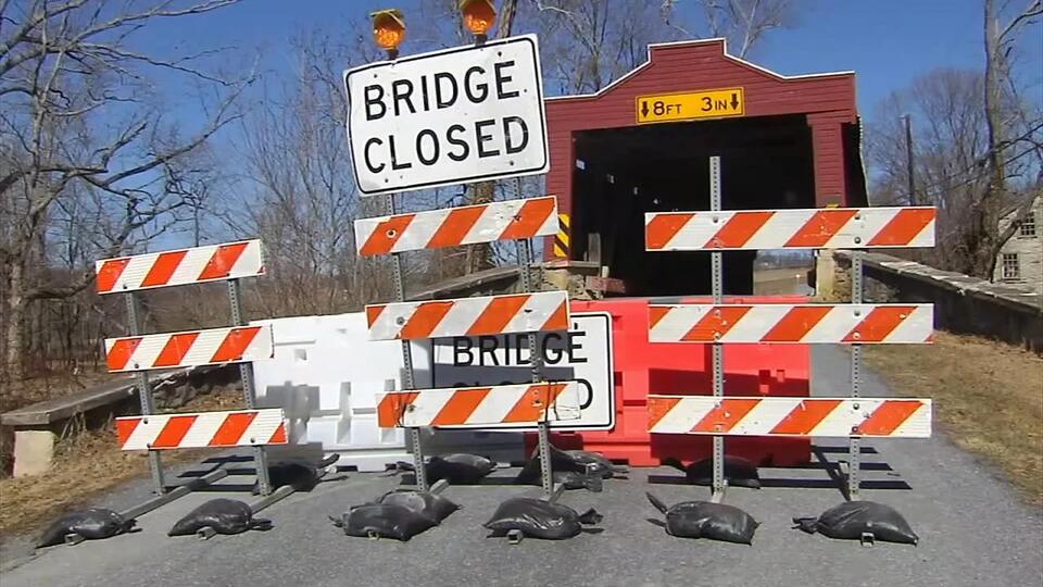 Historic covered bridge, closed for repairs, set to reopen next week ...