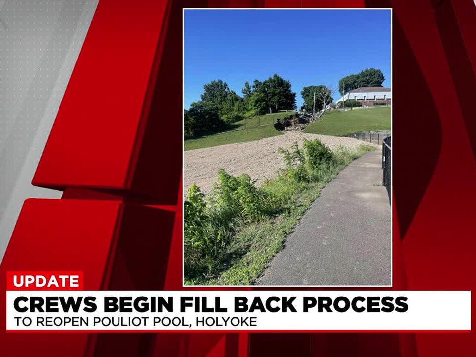 Holyoke pool begins fill back process after water main break caused delays