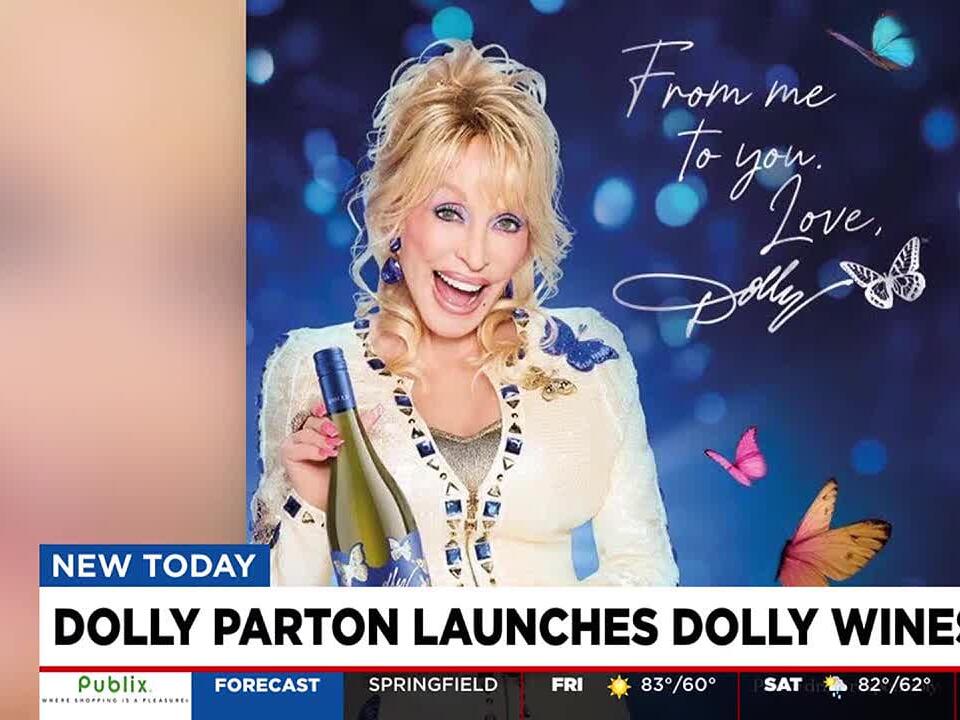 Dolly Parton launches Dolly Wines