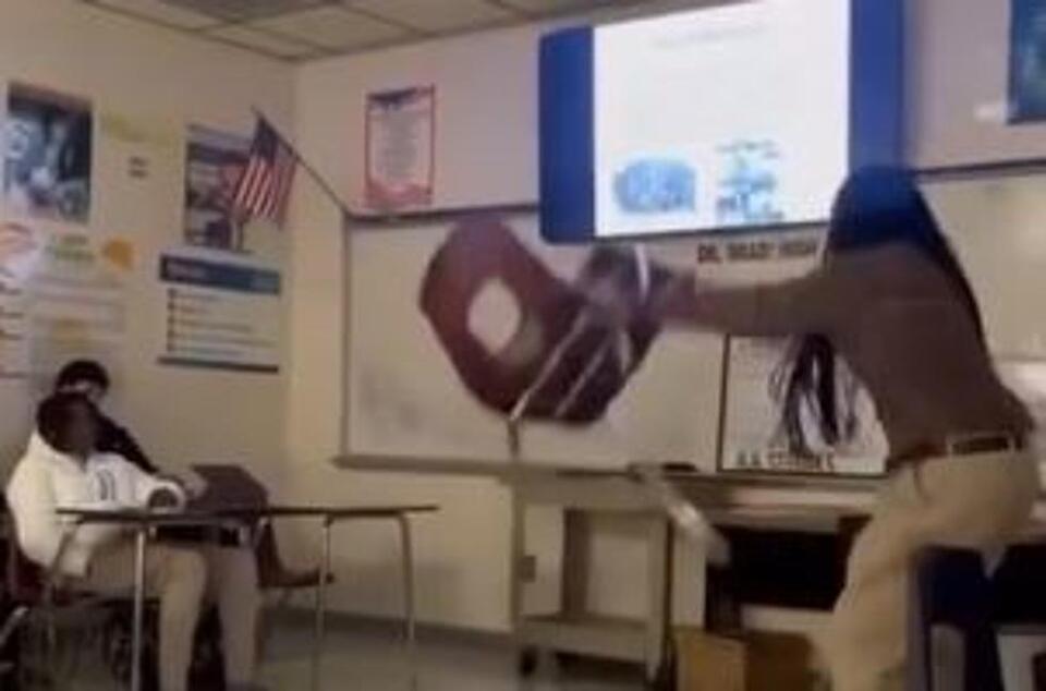 Disrespected Texas Teacher Goes Off During Class in Viral Video - NewsBreak