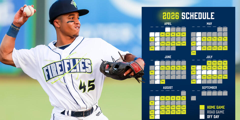 Fireflies Announce 2026 Season Schedule - NewsBreak