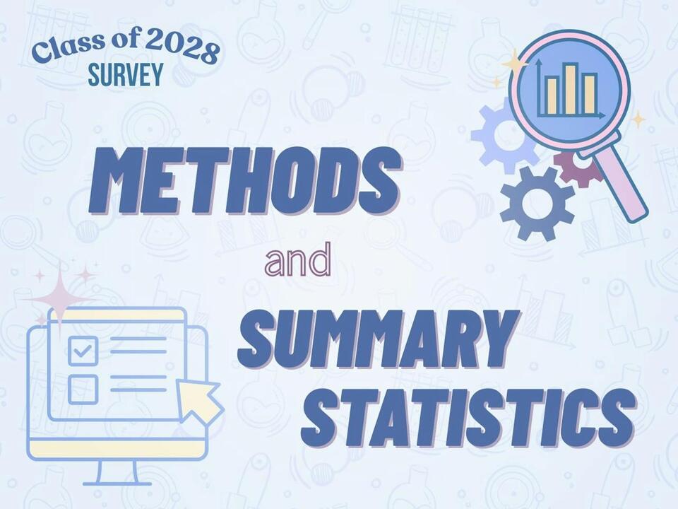 How the Class of 2028 spent their first year: Methods and summary ...