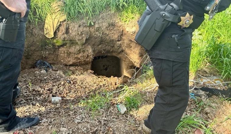 Secret Tunnel Homeless Camp Under Stockton Bridge Stuns City Officials ...