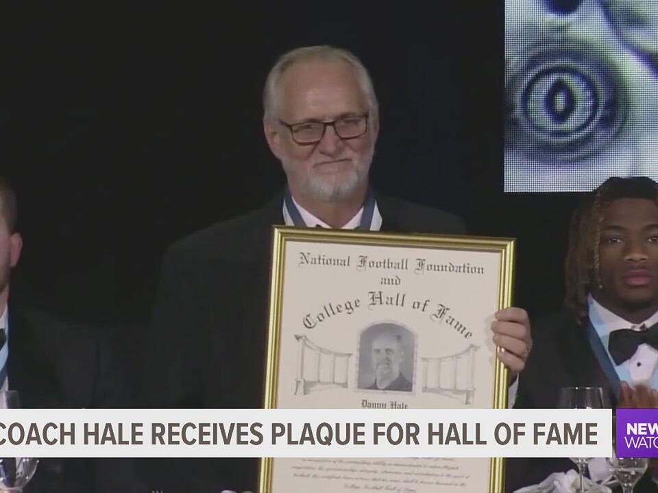 Danny Hale Goes Into The College Football Hall Of Fame