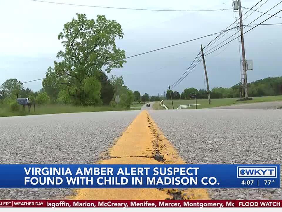 Suspect in Virginia Amber Alert arrested in Kentucky