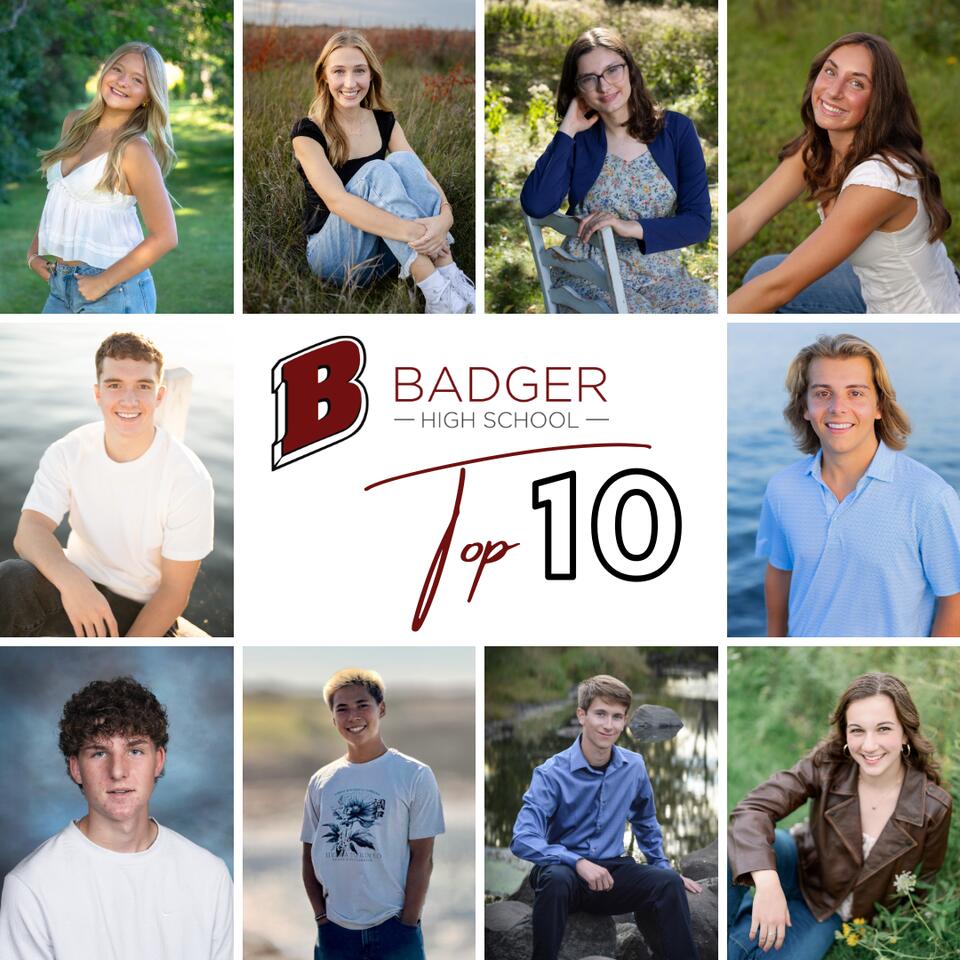 Badger Academic Top 10 Students, Class of 2026 - NewsBreak