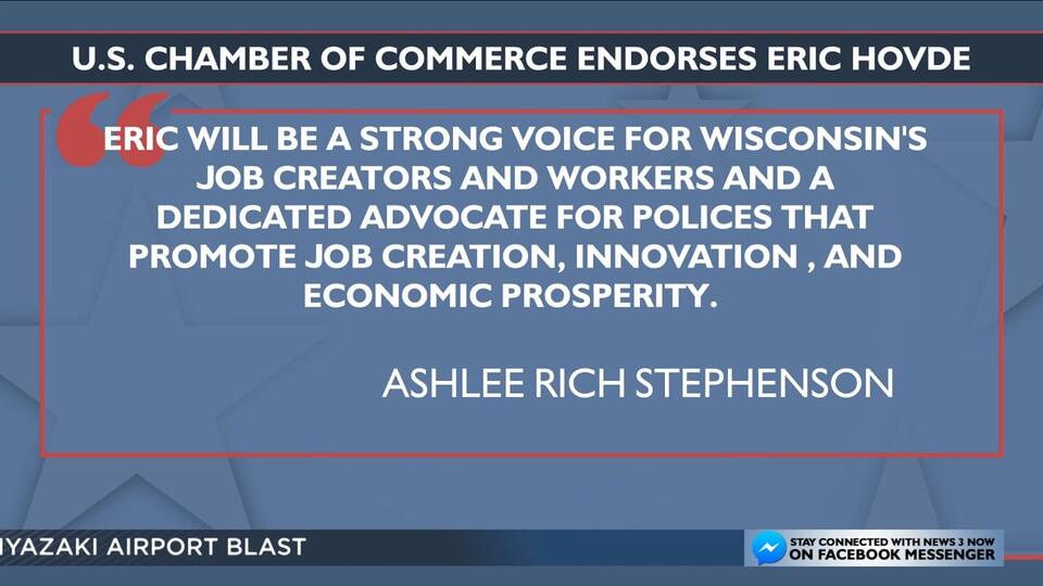 US Chamber of Commerce endorses Eric Hovde - NewsBreak