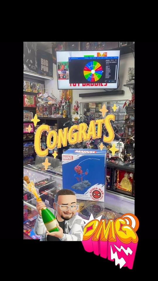 Congratulations to on his win of the Marvel Spider-Man 60th Anniversary ...