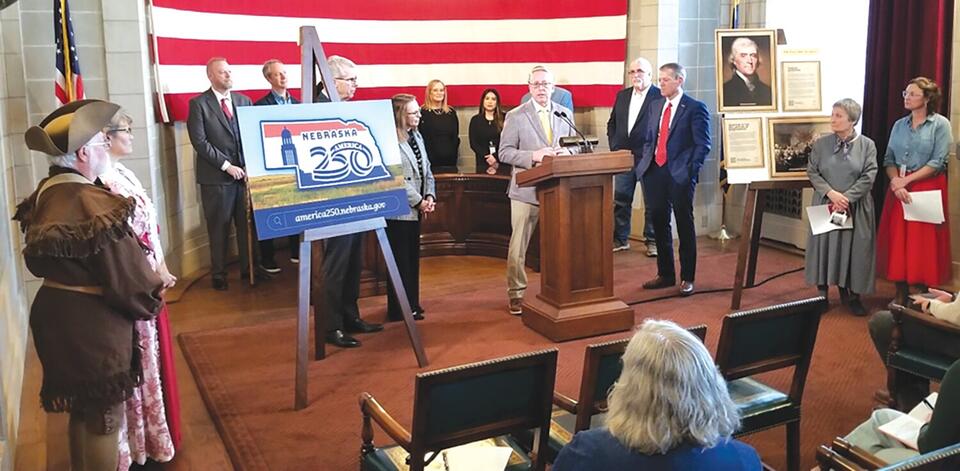 Governor Pillen kicks off Nebraska’s participation in nation’s 250th ...