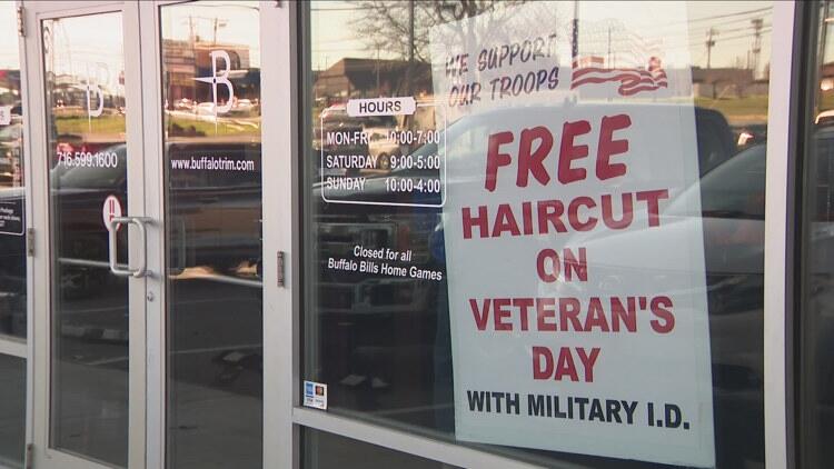 Buffalo Trim offering free haircuts for Veterans Day - NewsBreak