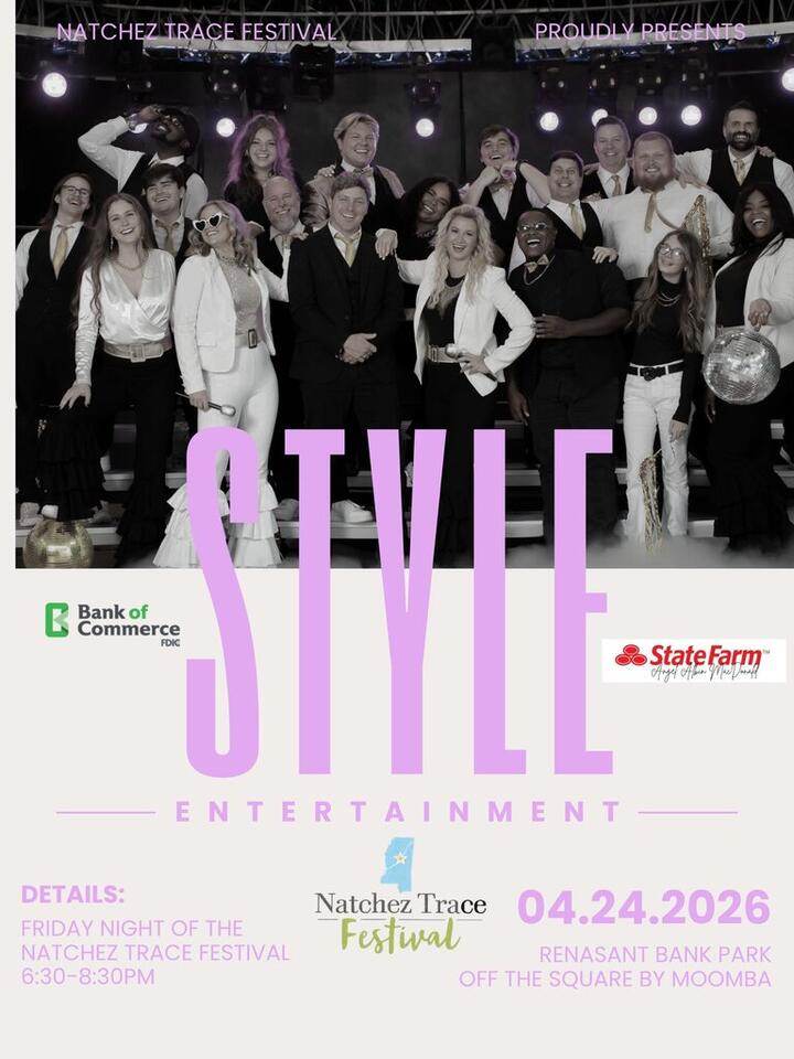Style Entertainment to kick off Natchez Trace Festival in Kosciusko ...