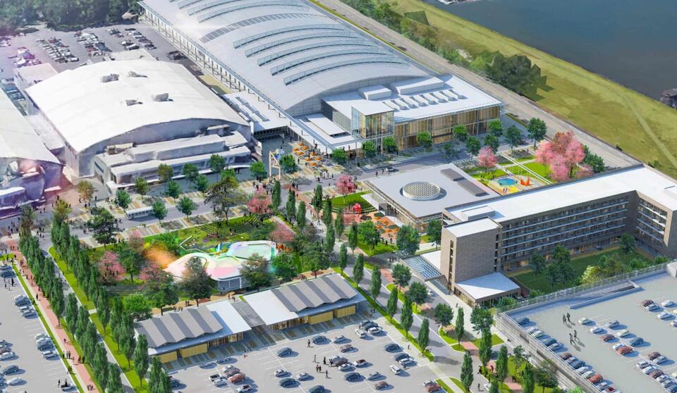 Proposed redevelopment of Expo Center for sports unveiled - NewsBreak