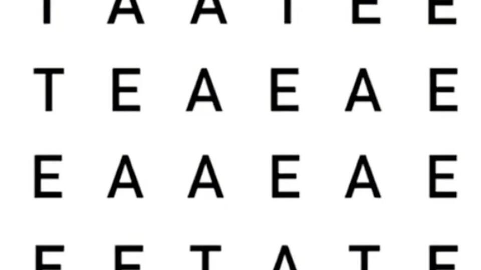 Can you find the word 'eat' in this picture? 95 percent of people can't ...