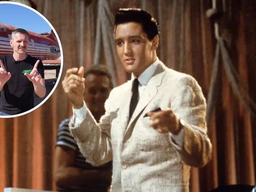 Elvis Presley’s Private Jet Arrives in Florida As YouTube Star Prepares ...