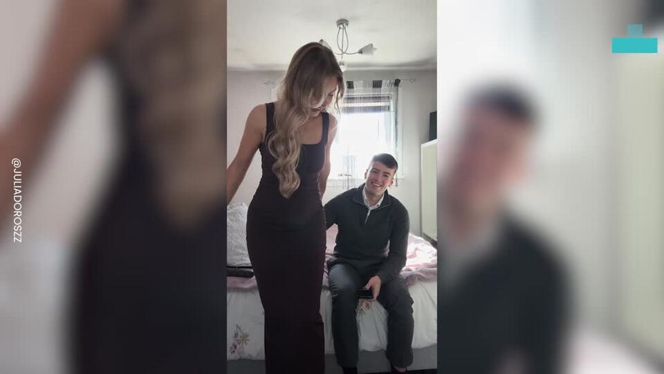 Viral Moment a Couple’s Bed Breaks After Sitting on It - NewsBreak