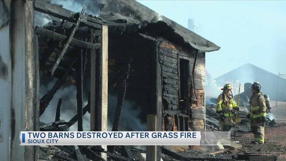 Multiple fire departments respond to grass fire turned structure fire ...