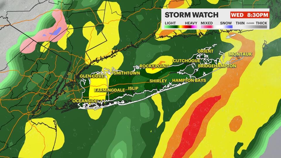 STORM WATCH: Highs in the 50s through the week with a few rain chances ...