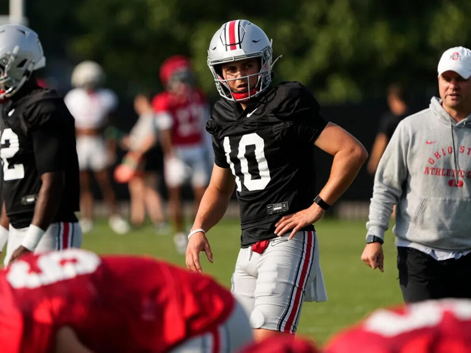 Akron vs. Ohio State: All eyes will be on the Buckeyes quarterback ...