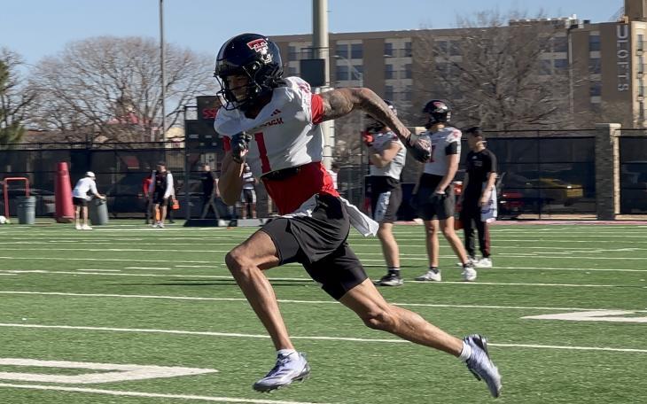 Sights and Scenes from Day One at Texas Tech's Spring Football - NewsBreak
