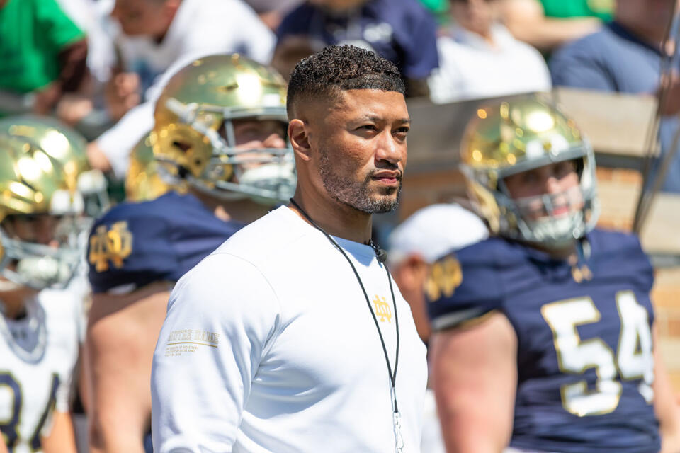 Marcus Freeman Breaks Down The Bye Week And Notre Dame's Home Opener ...