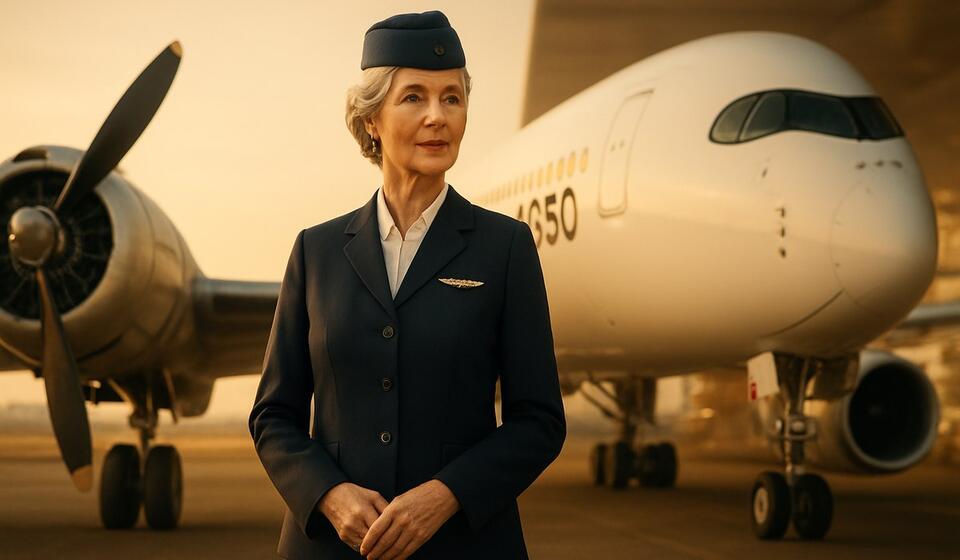 Delta Air Lines Flight Attendant Retirement: Joan Prince Crandall's 66 ...