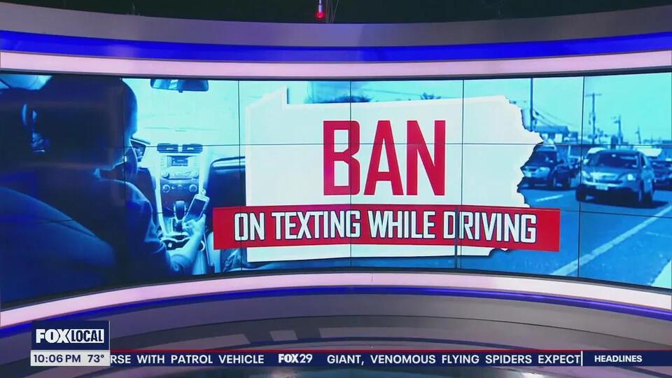 Governor Shapiro signs law to ban use of hand-held devices while ...