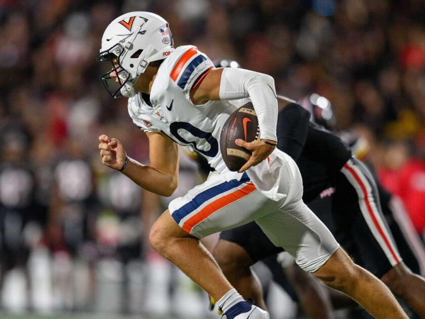 Virginia names Anthony Colandrea starting quarterback ahead of 2024 season