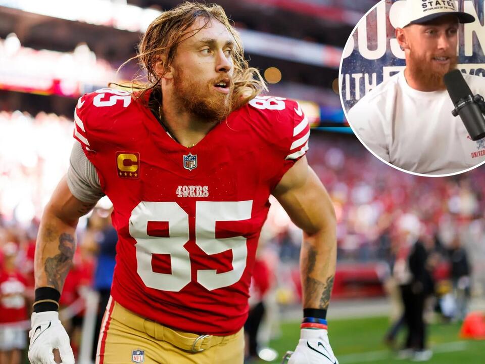 George Kittle reveals shocking 30-pound weight loss while recovering ...