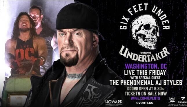 The Undertaker Reveals AJ Styles As His Guest For December 12th Six ...