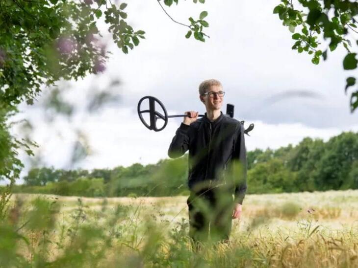 Student finds rare Viking treasures with metal detector