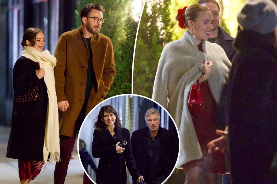 Scarlett Johansson and Colin Jost’s A-list holiday party was over the ...