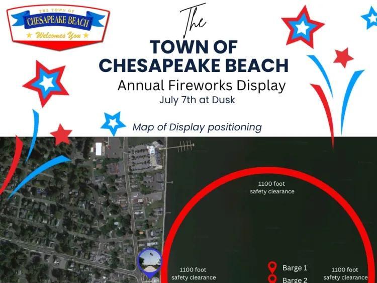 Chesapeake Beach Fireworks Update: It Is Still Independence Day