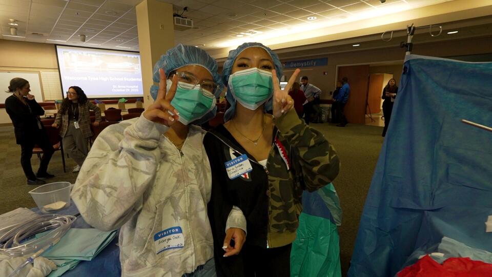 High school students get hands-on healthcare experience at Washington ...