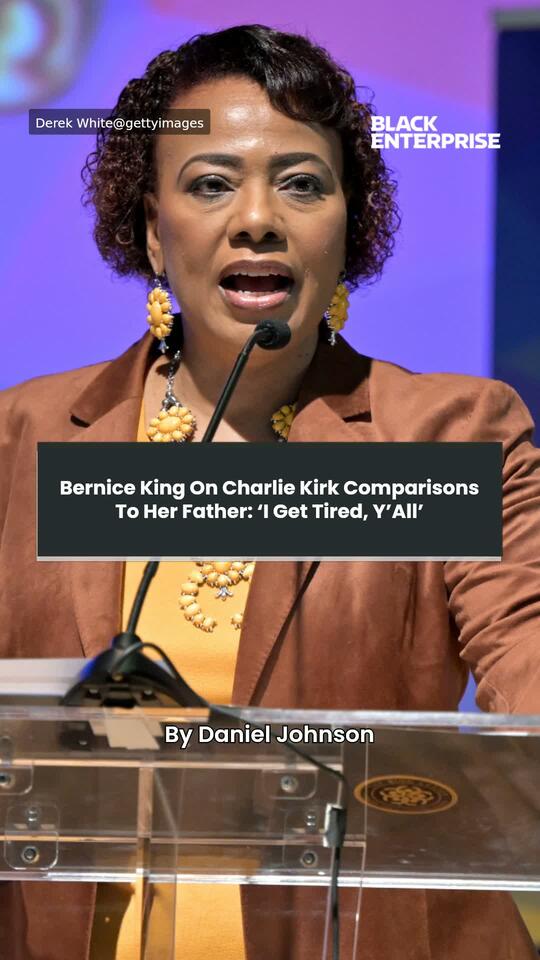 Bernice King On Charlie Kirk Comparisons To Her Father: ‘I Get Tired, Y’All’ - NewsBreak