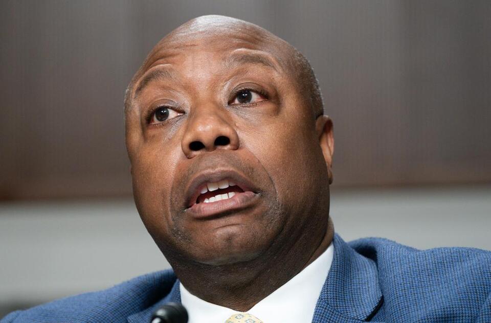 Twitter Users Mystified At ‘Faceless Black Man’ on Tim Scott ...