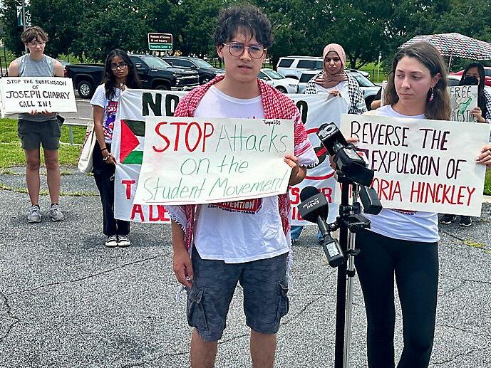 USF students disciplined for protest say appeal was denied
