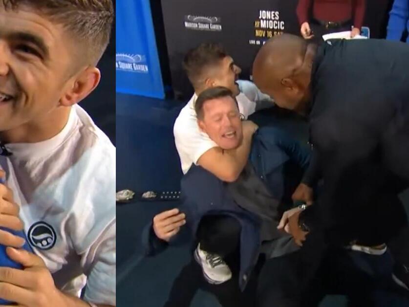 Video – Mikey Musumeci taps out Dan Hellie during UFC 309 weigh ins: ‘I ...