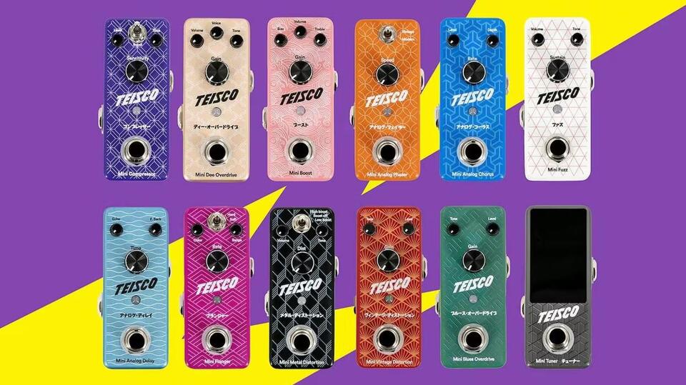 Teisco Goes Huge in Tone, Mini in Size: Introducing a New Line of ...