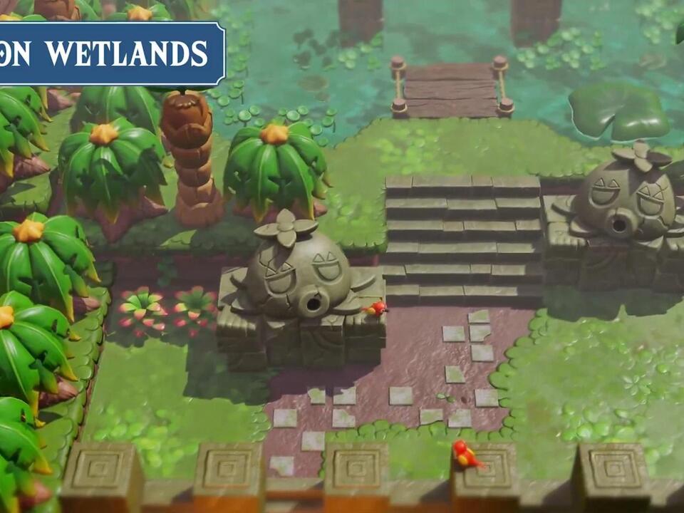 Take your first look at Faron Wetlands in The Legend of Zelda: Echoes ...