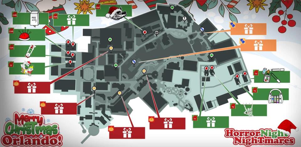 Horror Night Nightmares Drops Christmas Speculation Map — Here’s What ...
