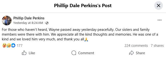 Legendary Guitarist Dead at 74: RIP Wayne Perkins, Who Worked With The ...