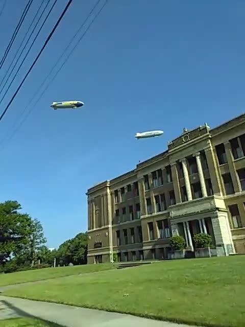 Boo Sprag brought the whips out Goodyear brought the Blimps out! #Akron ...